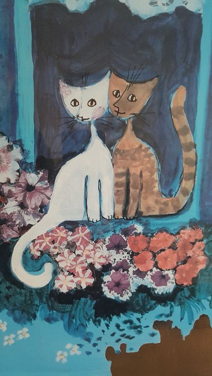 Rosina Wachtmeister signiert, Katzen | Kaufen auf Ricardo