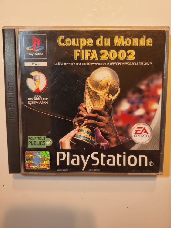 PS1 FIFA 2002 Coupe du Monde - version FR (D'occasion) à Conthey pour ...