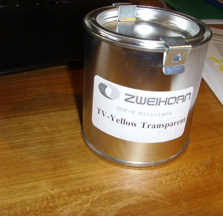 Nitrolack, TV-Yellow, Gibson (Neu und originalverpackt) in Männedorf ...