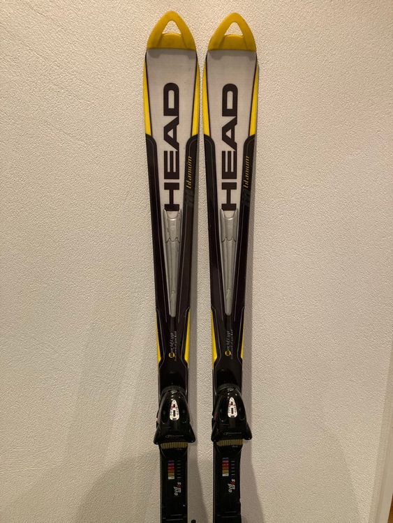 Ski Head Cyber - Slalom Carver mit Bindungsplatte - 170 cm ! (Gebraucht ...