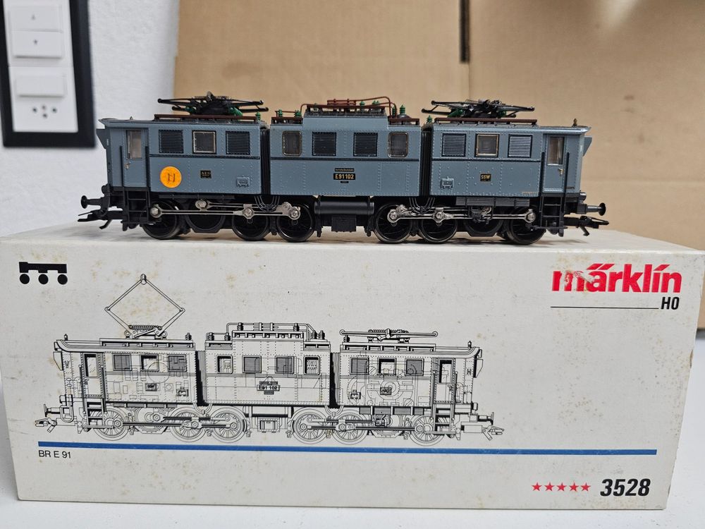 Märklin 3528 lok Br E91 DR DIGITAL dès 1.-fr (Gebraucht) in bassecourt ...
