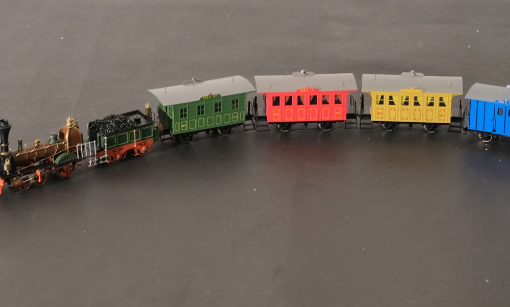 Metropolitan H0 719 Dampflok "Limmat Centenary" + 4 Wagen (Neu (gemäss ...