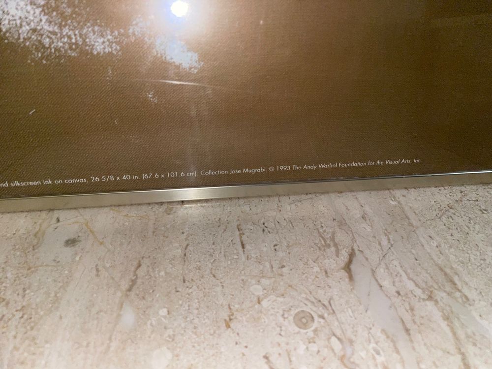 Andy Warhol „Mona Lisa (Two Golden)”, Offset-Print 1993 (Gebraucht) in ...