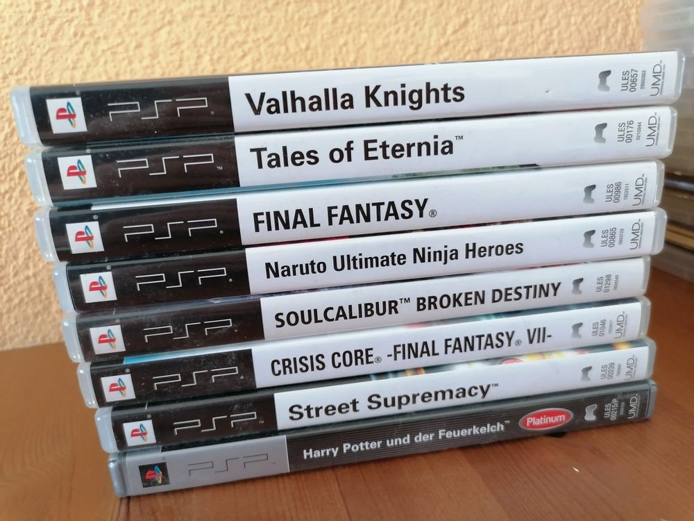 8 x PSP Spiele 🌞 Videospiele 🌞 Games 💥 sehr rar (Gebraucht) in ...