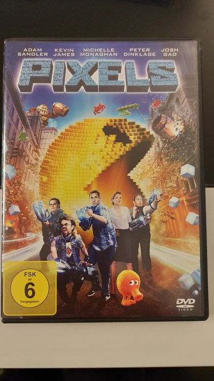 PIXELS DVD mit Adam Sandler + Kevin James | Acheter sur Ricardo