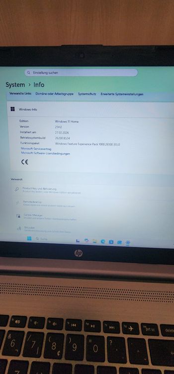 Notebook PC HP 250 G7 Windows 11 (Gebraucht) in Hornussen für CHF 70 ...