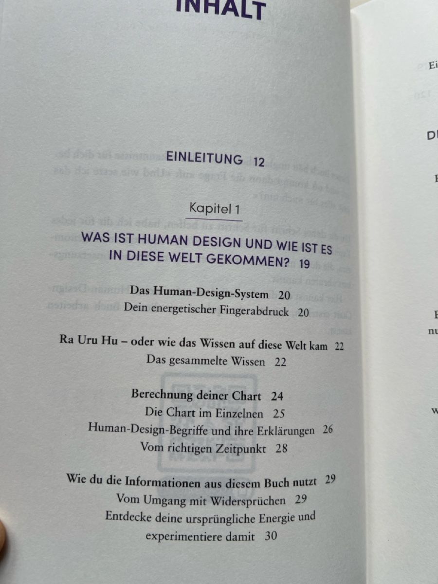 Human Design Buch: Entdecke deine Energie, Lisa Mestarss (Gebraucht) in ...