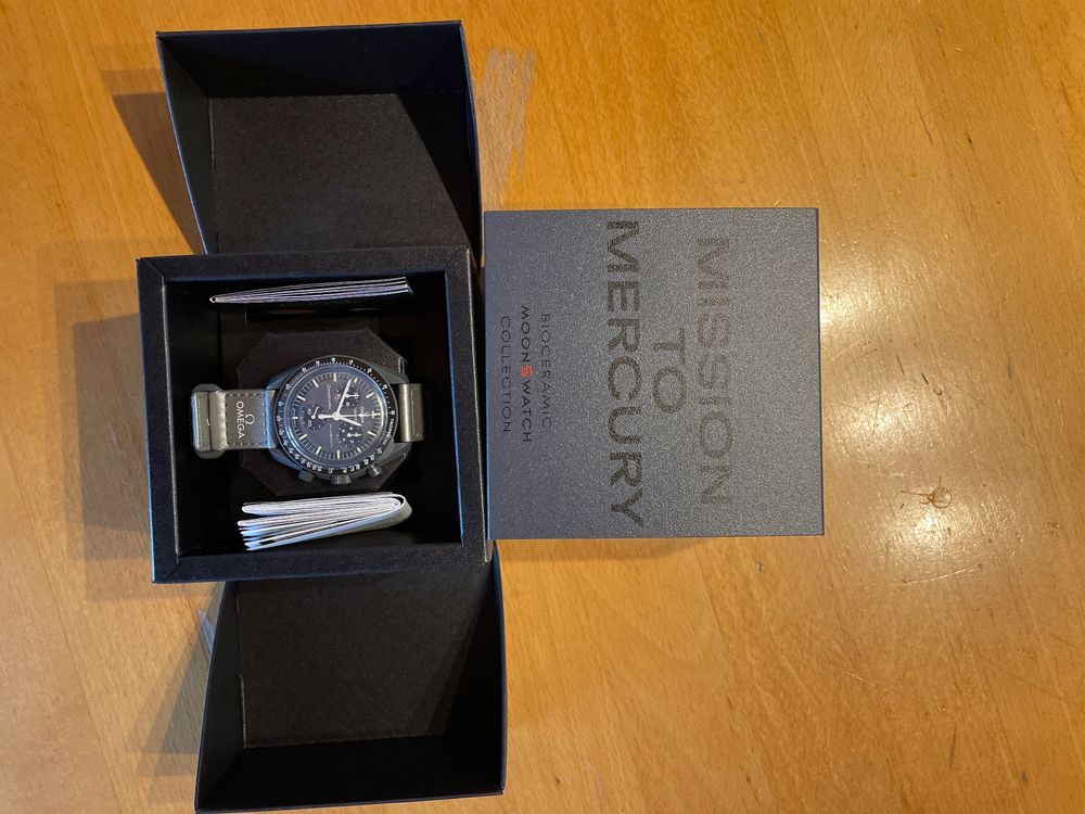 Omega Swatch Mission to Mercury (Neu und originalverpackt) in ...