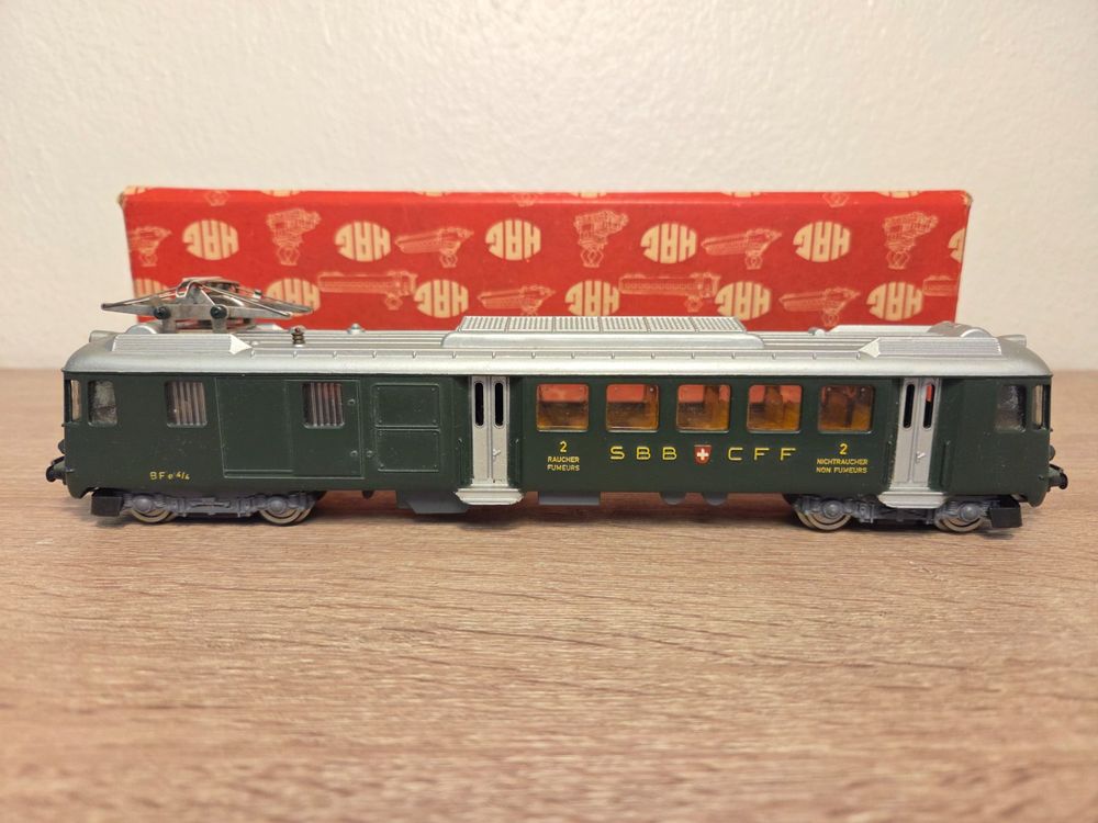 Hag 150 Triebwagen RBe 4/4 SBB H0 (2) (D'occasion) à St-Aubin-Sauges pour CHF 119 – avec ...