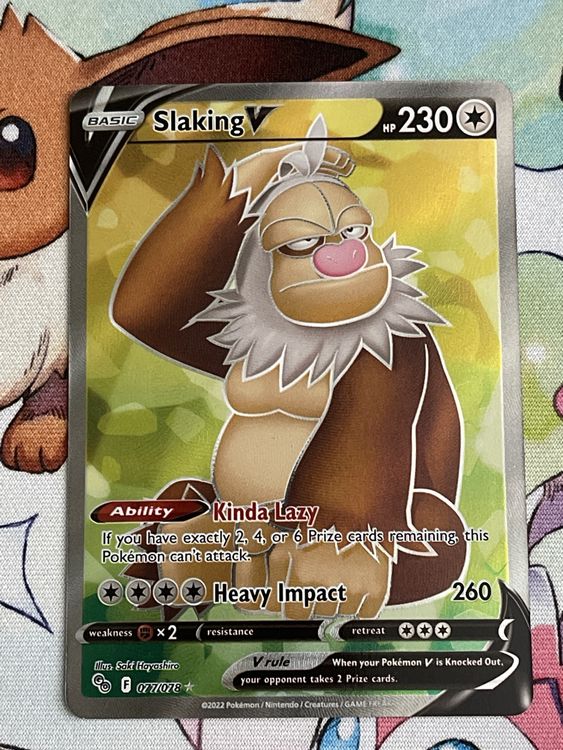 Slaking V - 077/078 2022 Pokemon Go (Neu (gemäss Beschreibung)) in ...