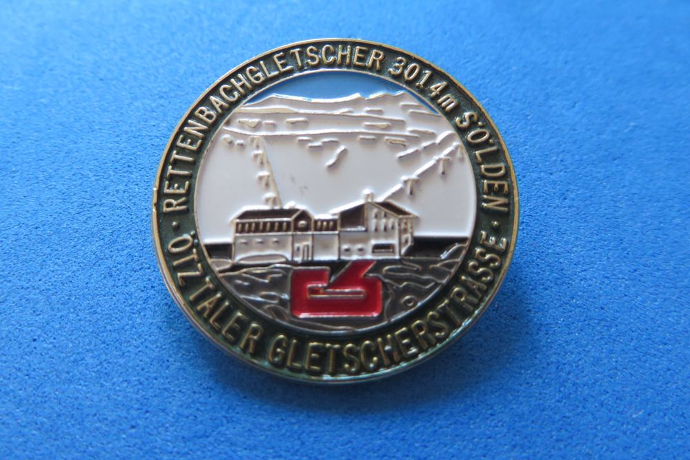 BADGE,ABZEICHEN REITENBACHGLETSCHER SÖLDEN ÖTZTAL BAHN (Gebraucht) in ...