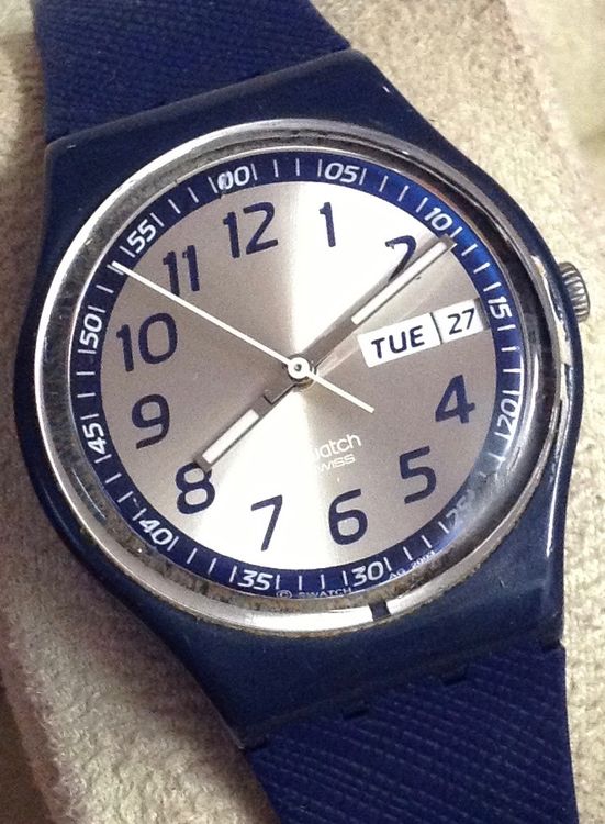 SWATCH Day-Date swiss-made 35 mm ( Neue Preise : 70 CHF ) (Gebraucht ...