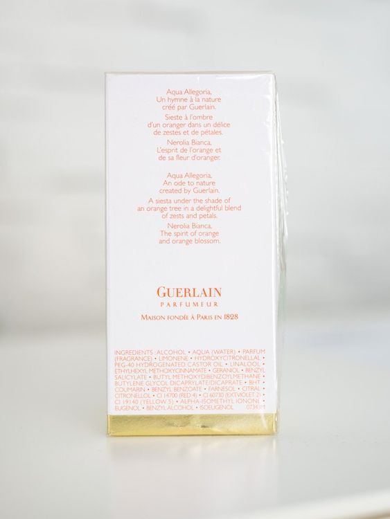 Guerlain Aqua Allegoria Nerolia Bianca 125ml (selten) (Neu und ...