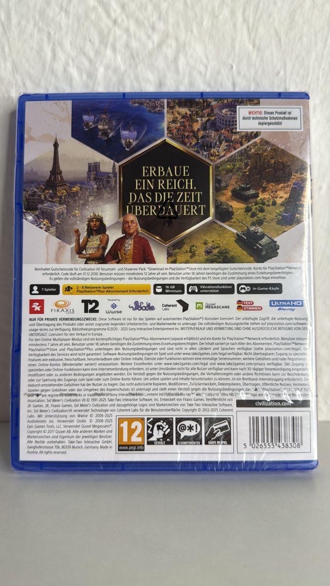 Civilization VII for PS5 - BRAND NEW - UNOPENED! 🔥 (Neu und ...