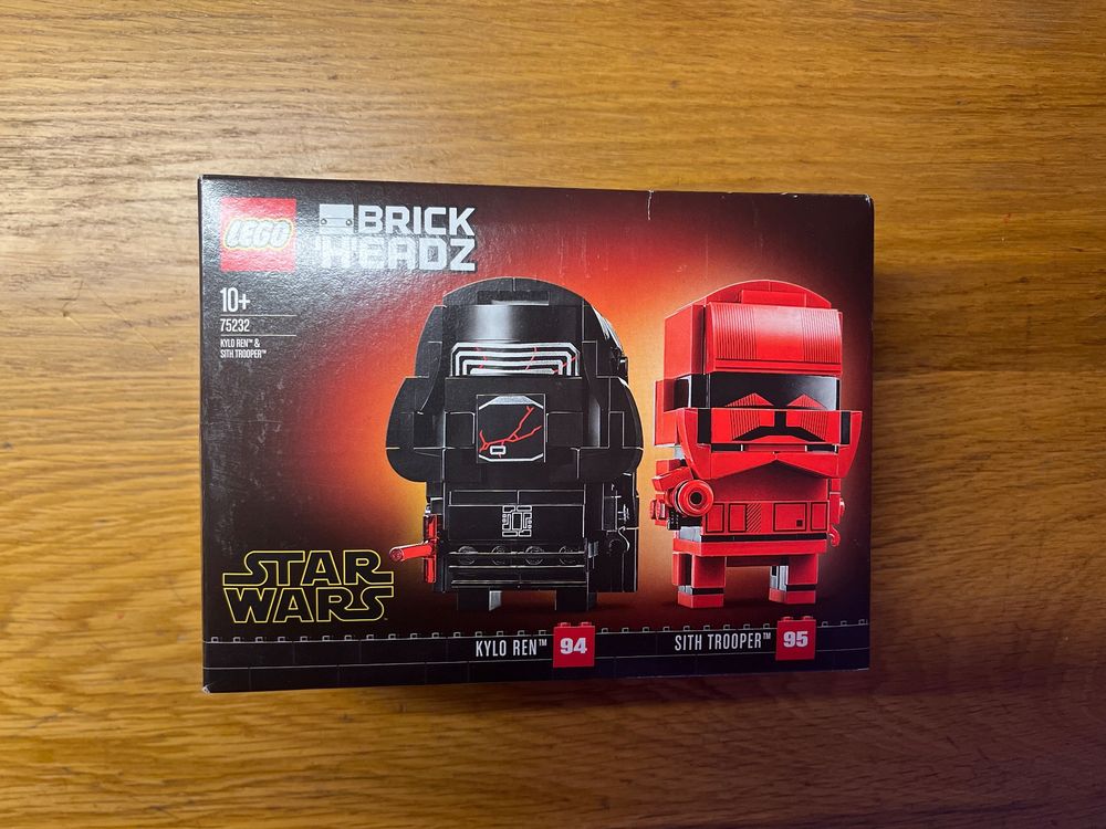 Neu/ungeöffnet Lego Brick Headz 75232 Kylo Ren/Sith Trooper (Neu und ...