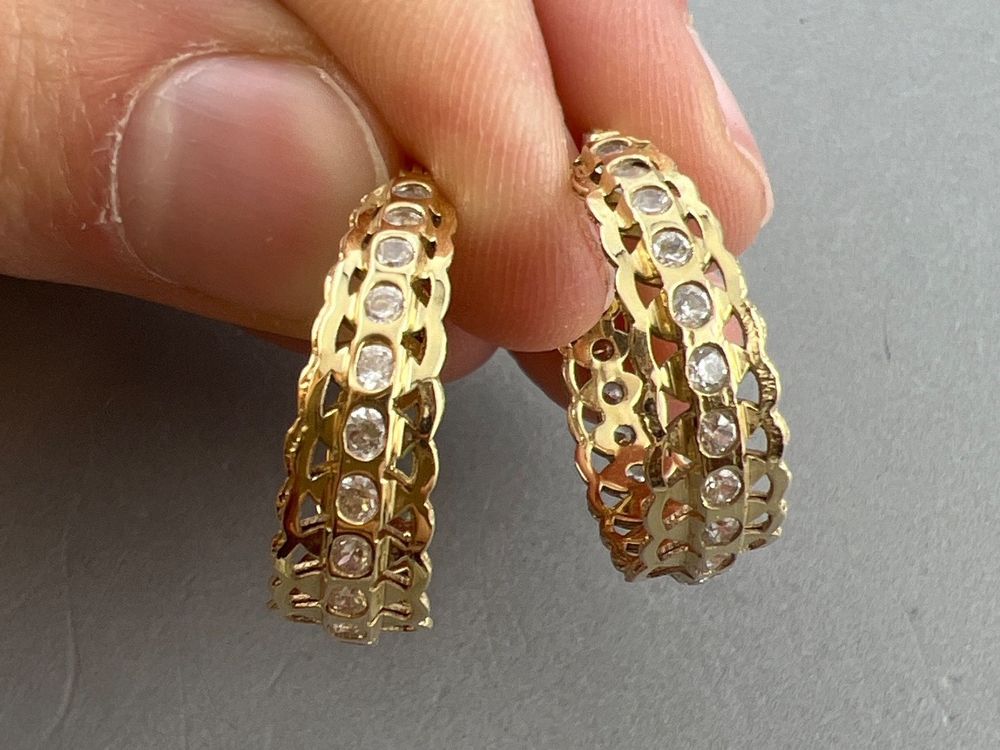 Creolen 585 Gold | Kaufen auf Ricardo