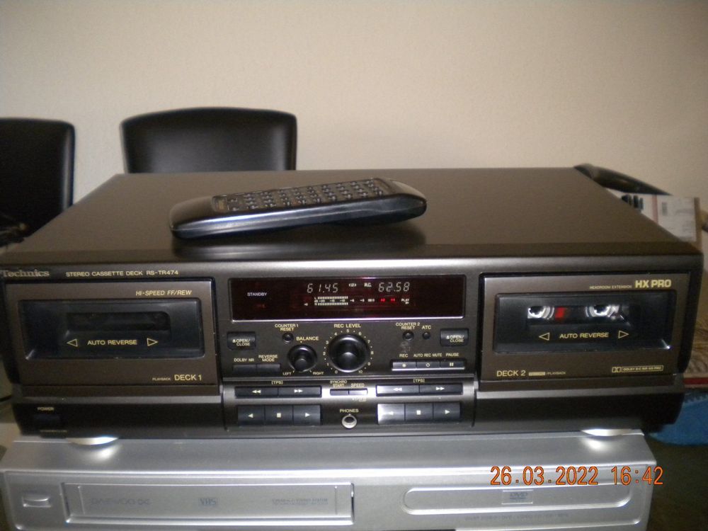 Kassetten Deck Technics RS-TR 474 | Kaufen auf Ricardo