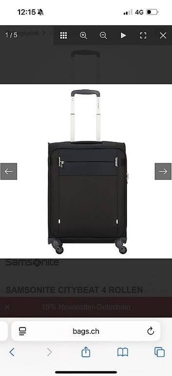 Samsonite Koffer super light (Gebraucht) in Adliswil für CHF 1 – nur ...