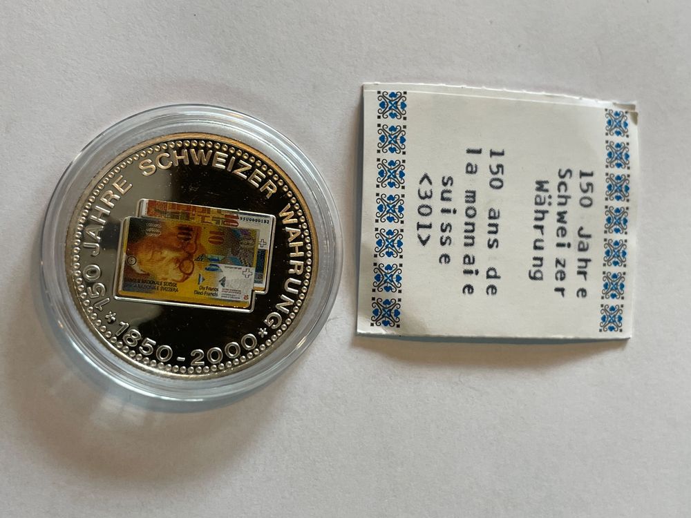 medaille CH (18) (Gebraucht) in Bonstetten für CHF 1 – mit Lieferung auf Ricardo kaufen