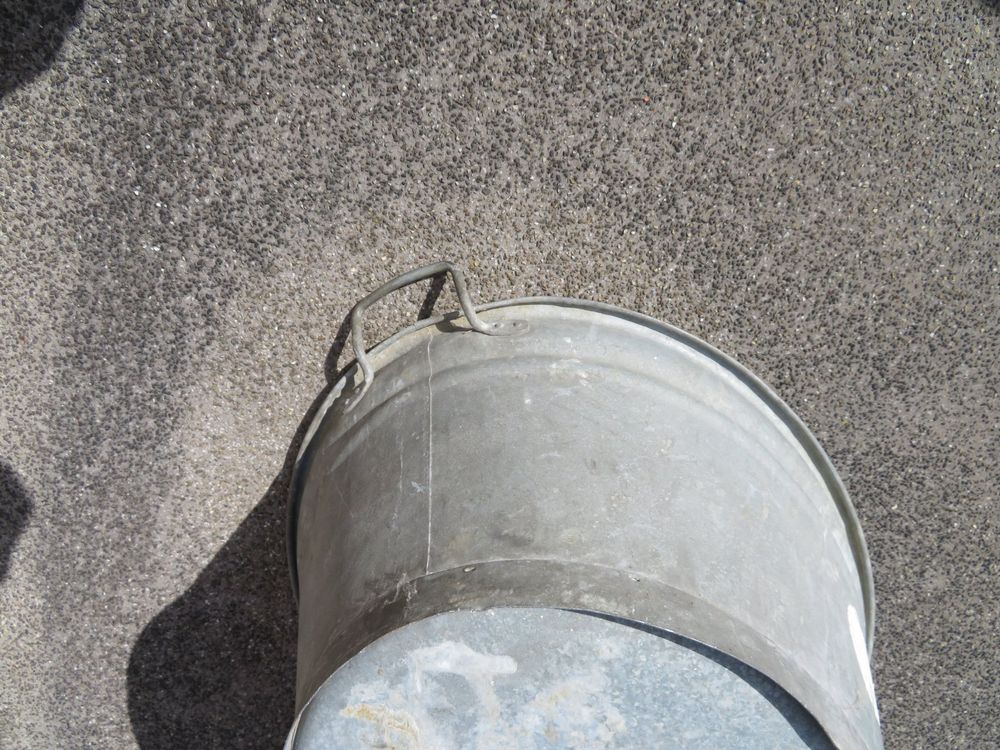 Wanne verzinkt, SULO, Shabby Chic, ca. 80 Liter (Gebraucht) in ...