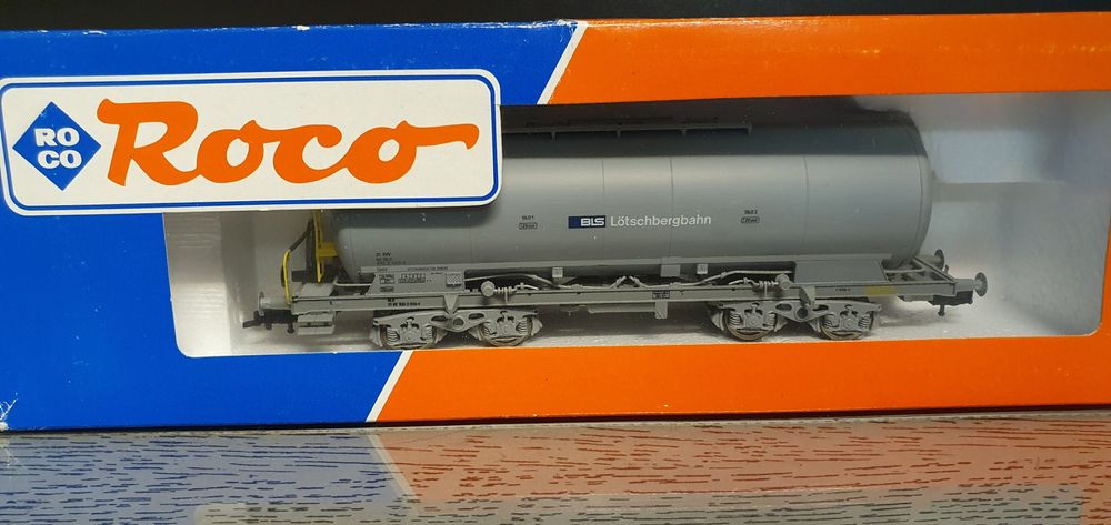 ROCO:AC: 2 X BLS SILOWAGEN 46852 GRAU TOP/OVP (Gebraucht) in Biglen für ...