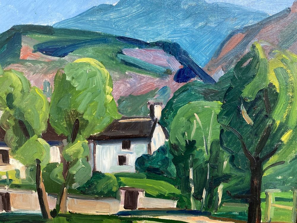 Conrad MEILI (1895-1969) Tableaux peinture sur panneaux (Gebraucht) in Payerne für CHF 471 – mit ...