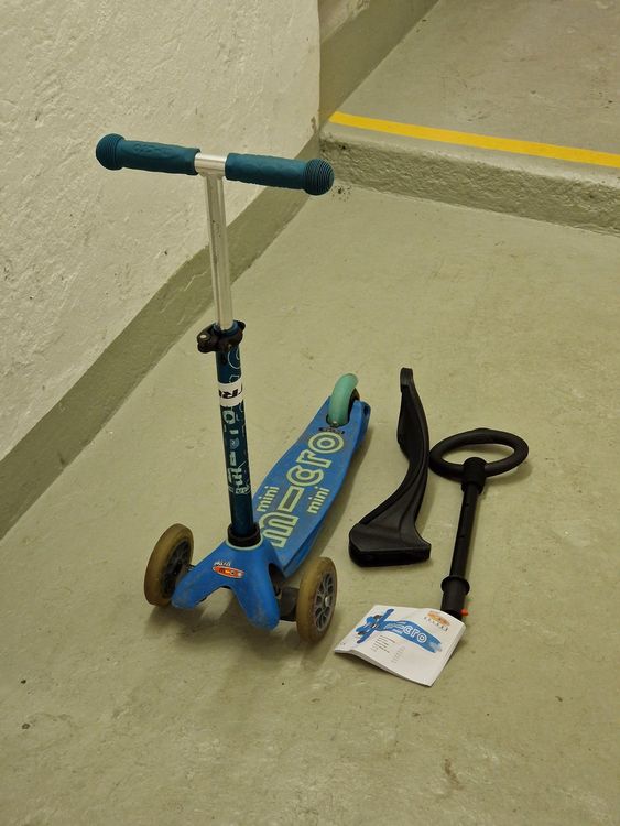 Mini Micro Scooter inkl. Sitz, Kinder-Trotinett, Kickboard | Kaufen auf Ricardo