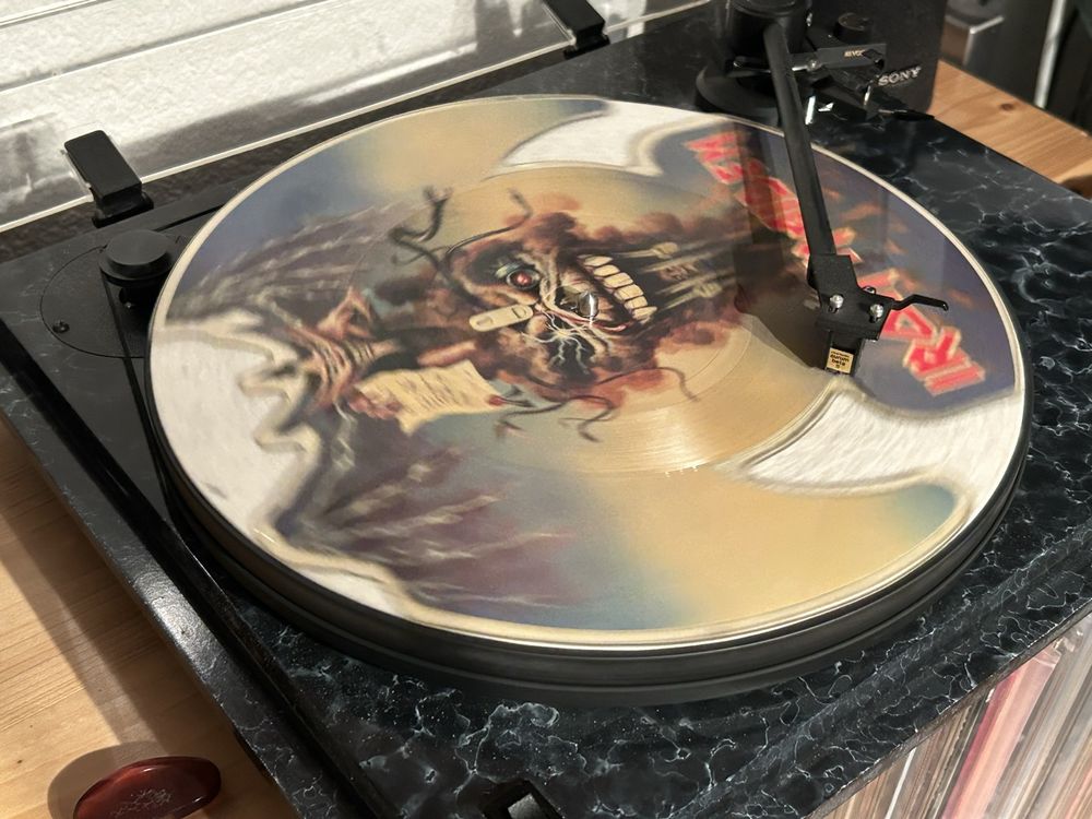 Iron Maiden 1988. UK.Pictures Disques. The Evil That Men D (Gebraucht ...