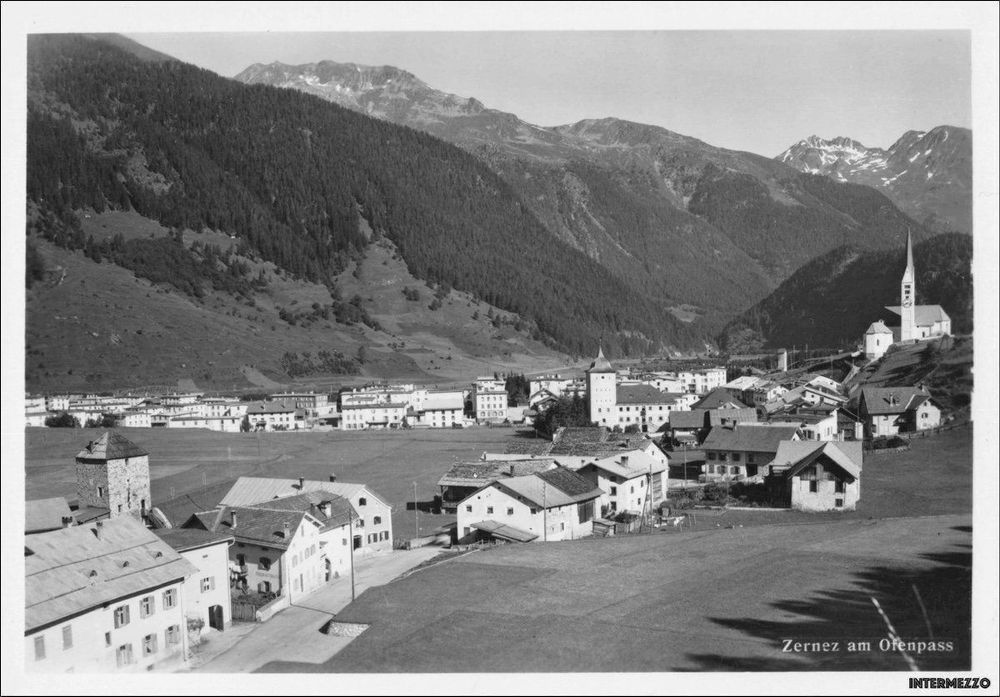 Zernez GR am Ofenpass // antike AK (Gebraucht) in Basel für CHF 10 – mit Lieferung auf Ricardo ...
