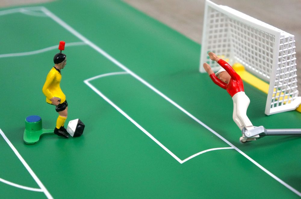 Kult Spiel TIPP KICK CUP Fussball mit STAR-KEEPER 80er Jahre (Gebraucht ...