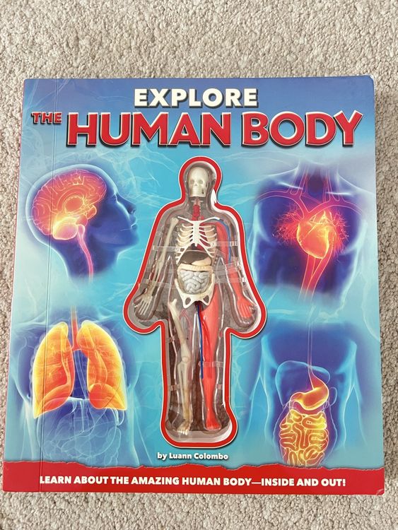 Explore Human Body Book With 3D Model (Neu (gemäss Beschreibung)) in ...