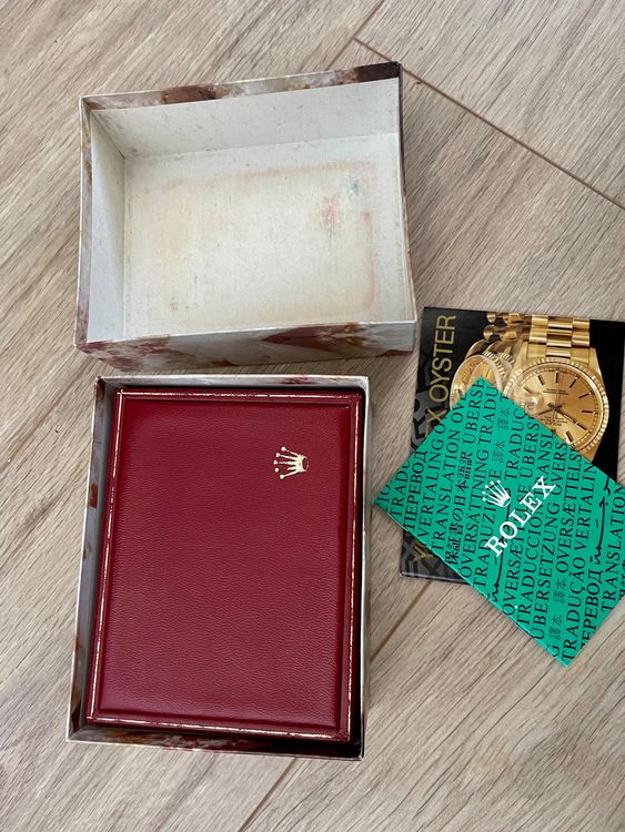 Rolex Box Set aus1989 Modell 14.00.02 | Kaufen auf Ricardo