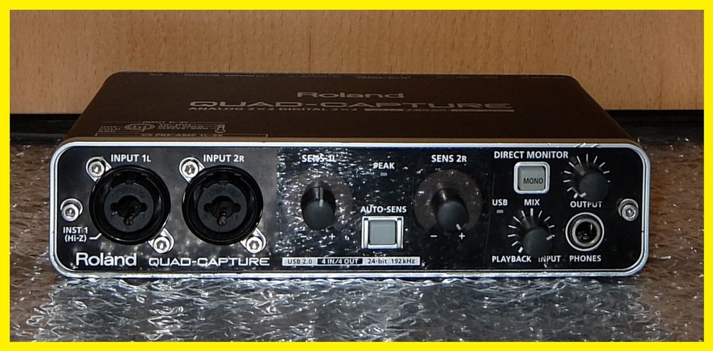 Roland Quad Capture Analog 2X2 Digital 2X2 (Gebraucht) in Basel für CHF 35 – mit Lieferung auf ...