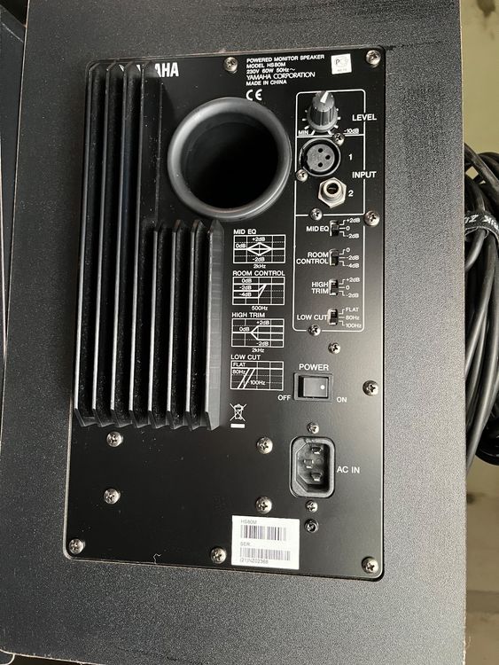 Yamaha Studiomonitore HS80m & Subwoofer HS 10w | Kaufen auf Ricardo