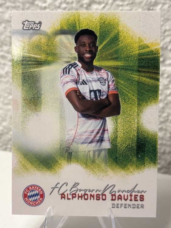 Topps Bayern München Team Set 2025/26 Alphonso Davies Base (Neu (gemäss ...