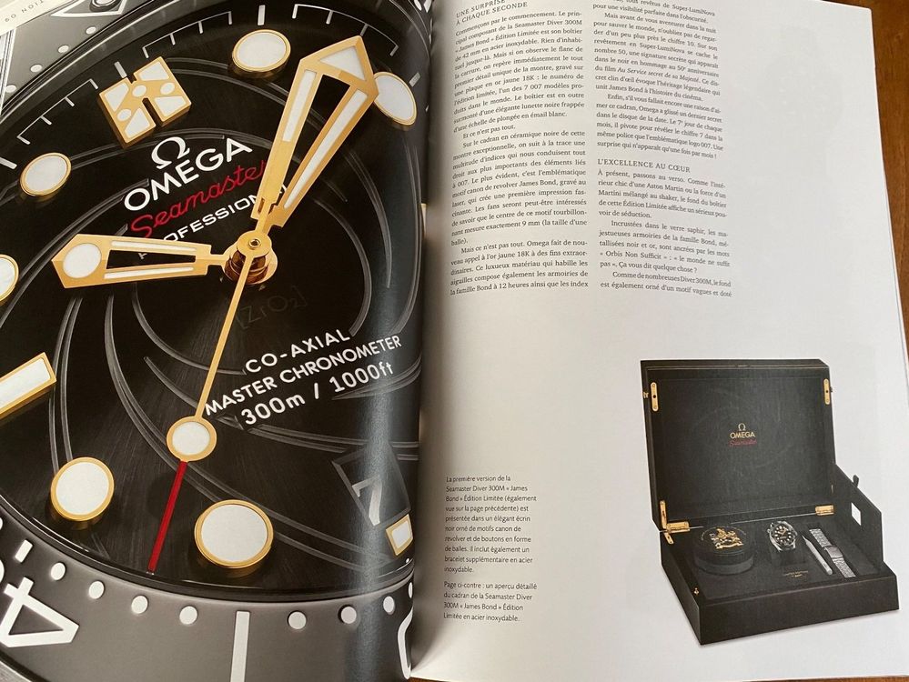 Omega 007 Limited Edition Magazine New (Neu (gemäss Beschreibung)) in ...