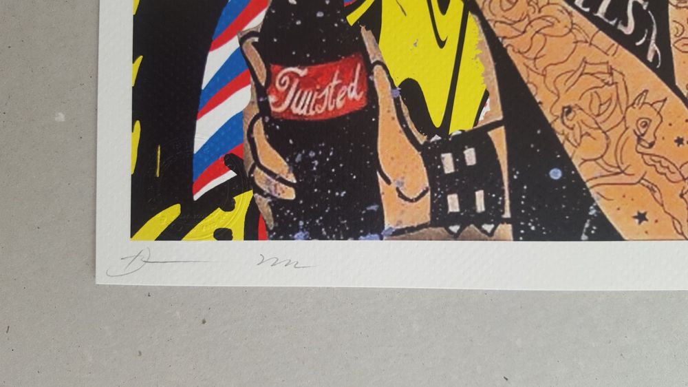 Death NYC Ltd Ed Graffiti Pop Art " Roy Girl Snow White | Kaufen auf ...