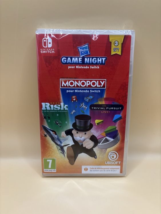 Game Night - Monopoly, Risk, Trivial Nintendo Switch NEUF (Neu und ...