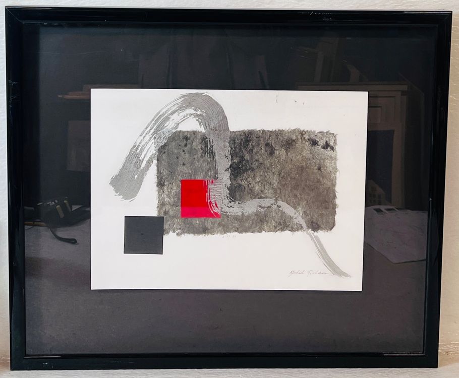 Interessante Collage Mischtechnik Unleserlich Signiert | Kaufen auf Ricardo