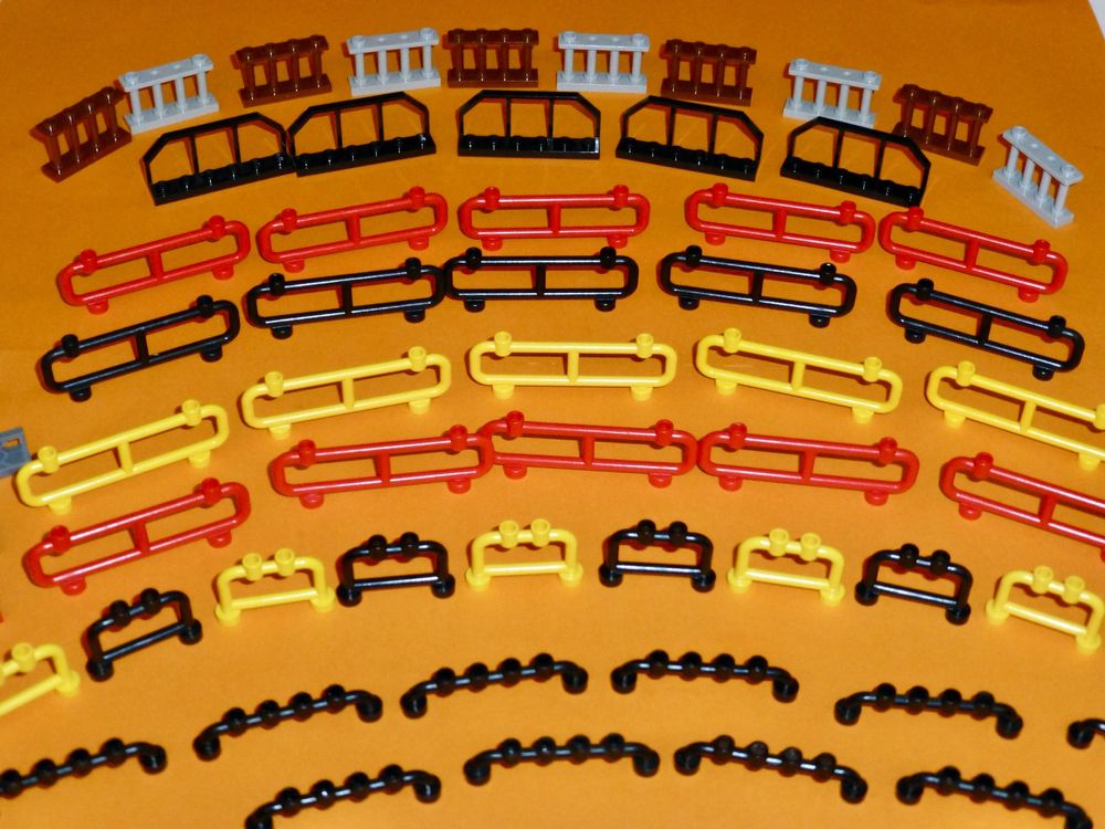 Lego / 102 Zäune in verschiedenen Formen, Farben + Grössen | Kaufen auf ...
