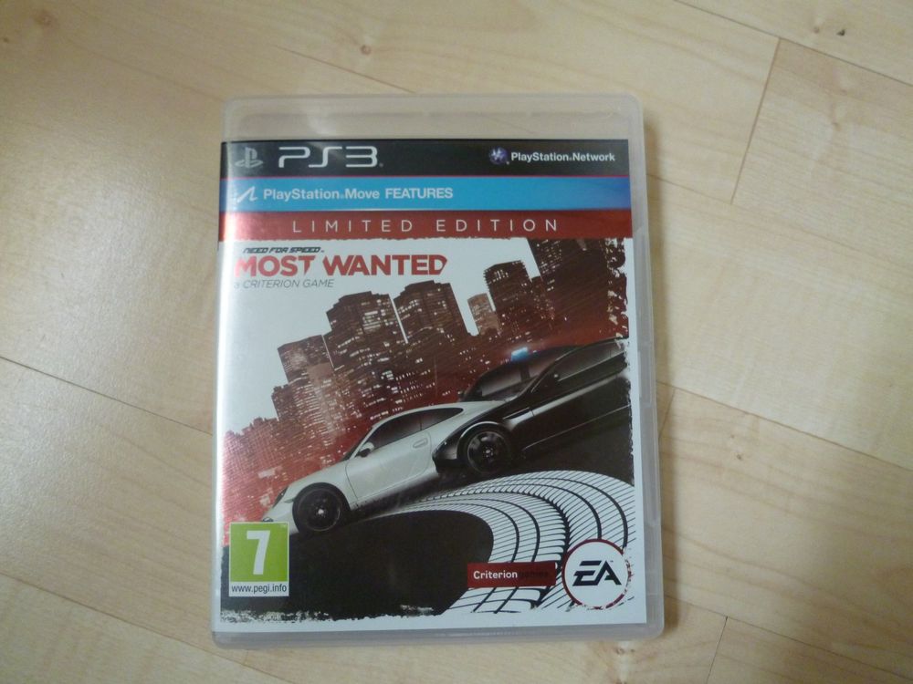 PS3 Most wanted need for speed limit. edit. (Gebraucht) in Dättlikon ...