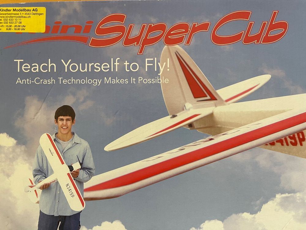 Mini Super Cub Modellflugzeug flugbereit (Neu (gemäss Beschreibung)) in ...