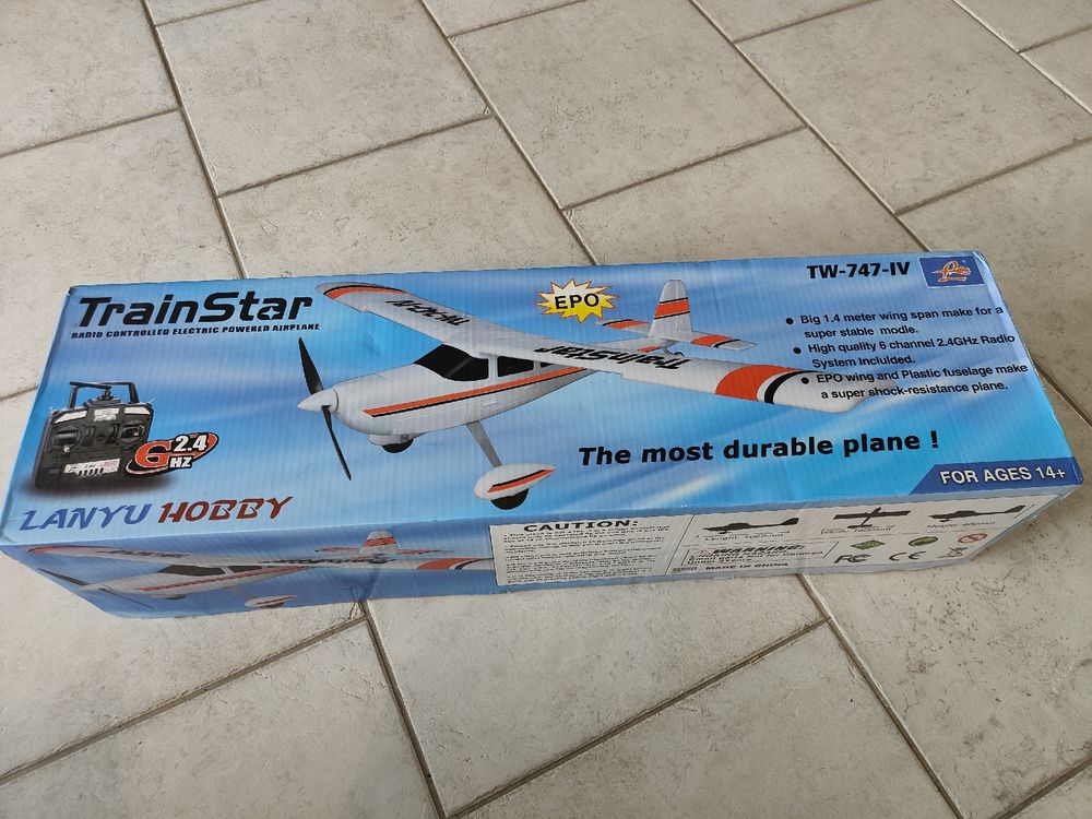 TrainStar TW-747-IV RC Flugzeug EPP 1400mm Spannweite PNP (Neu (gemäss Beschreibung)) in Berikon ...
