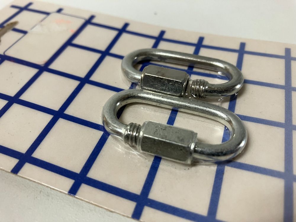 6St. Stahlketten Verschlussglieder 4mm NEU ab 1.-Fr (Neu (gemäss Beschreibung)) in Krinau für ...