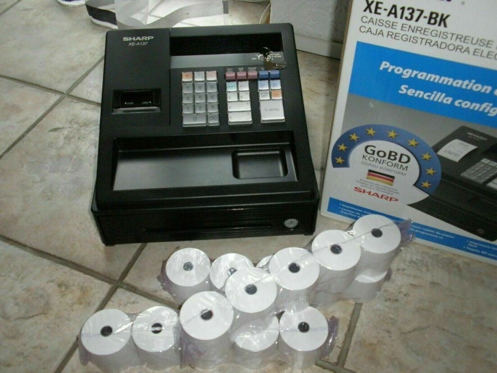 Registrierkasse SHARP XE-A137-BK (Gebraucht) in Rheinfelden für CHF 95 – mit Lieferung auf ...