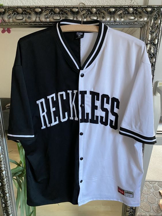 FSBN Baseball Shirt Gr.XL Schwarz/Weiss Top Zustand! (Neu (gemäss ...