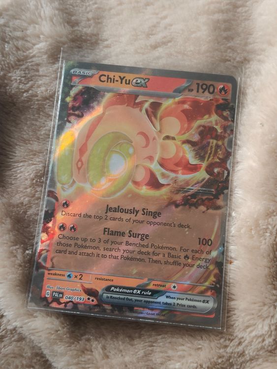 PAL 040 Chi-Yu EX EN Paldea Evolved (Gebraucht) in Fribourg für CHF 5 ...