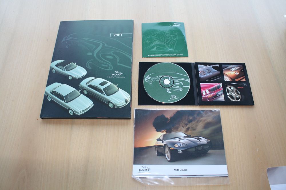 Jaguar Pressemappe/Fotos/CD XK8 XKR IAA Frankfurt MJ 2001 (Gebraucht ...