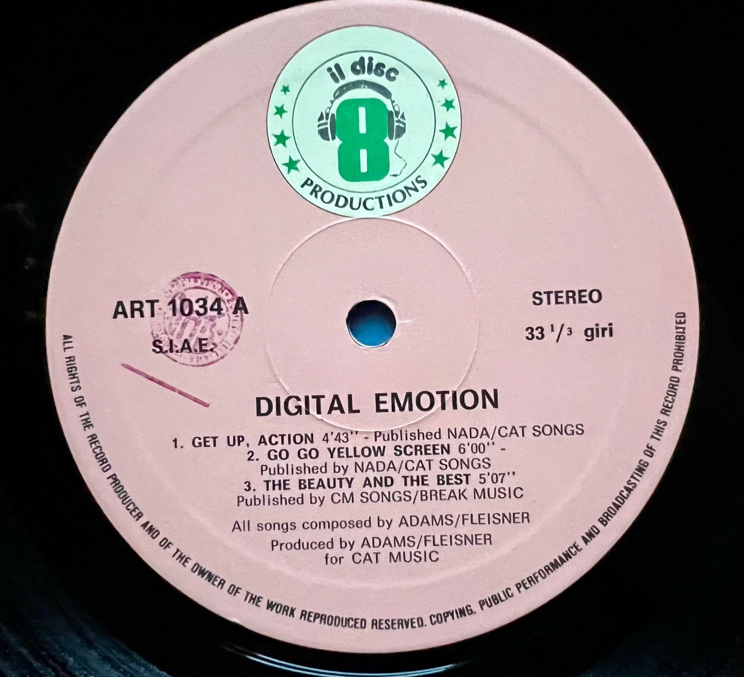 LP Electro Disco - Digital Emotion RARE LP🛀TOP 1984 (Gebraucht) in ...