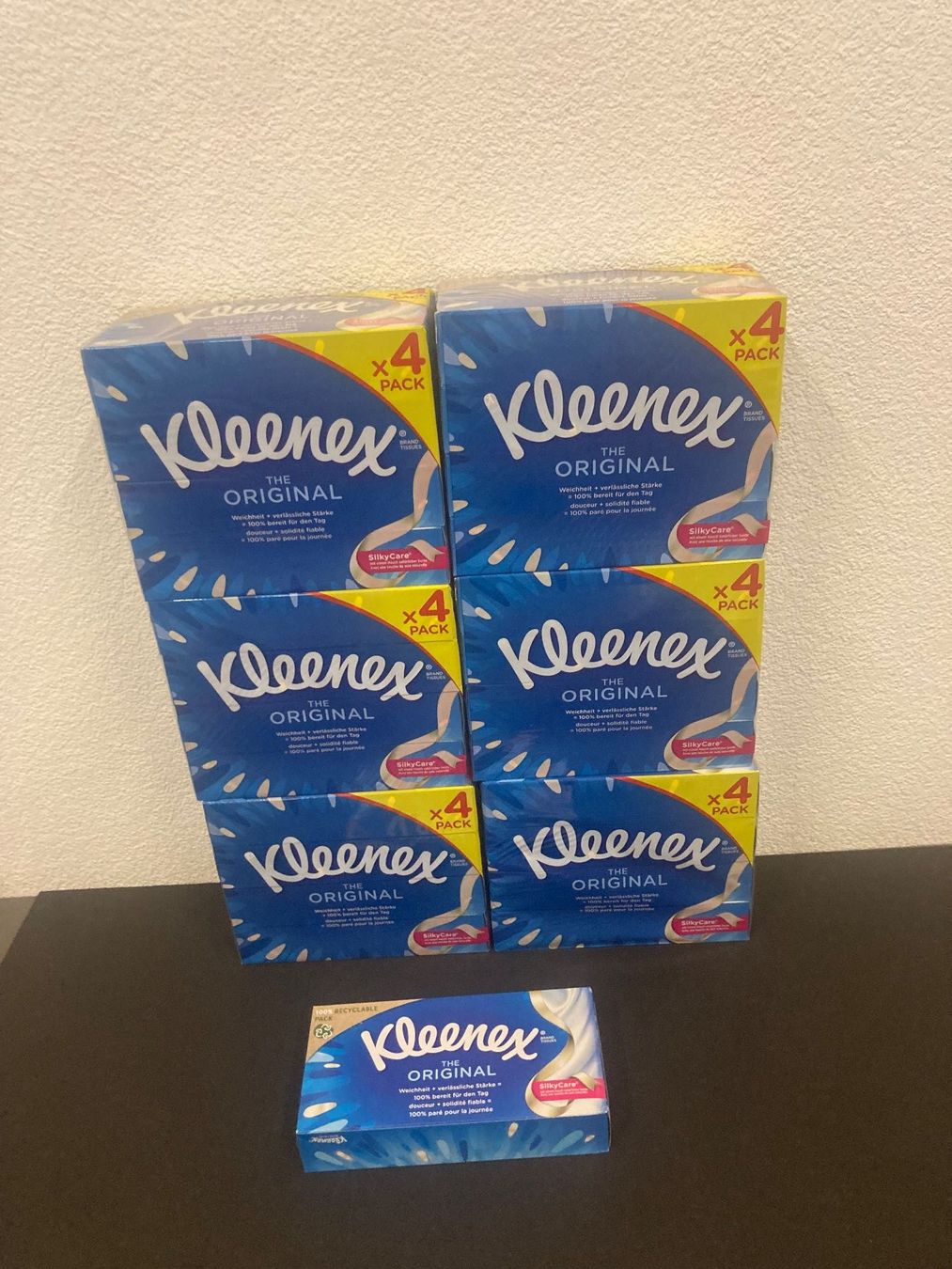 Kleenex-Tücher Restposten, 24 Boxen a je 80 Tüchli (Neu und ...